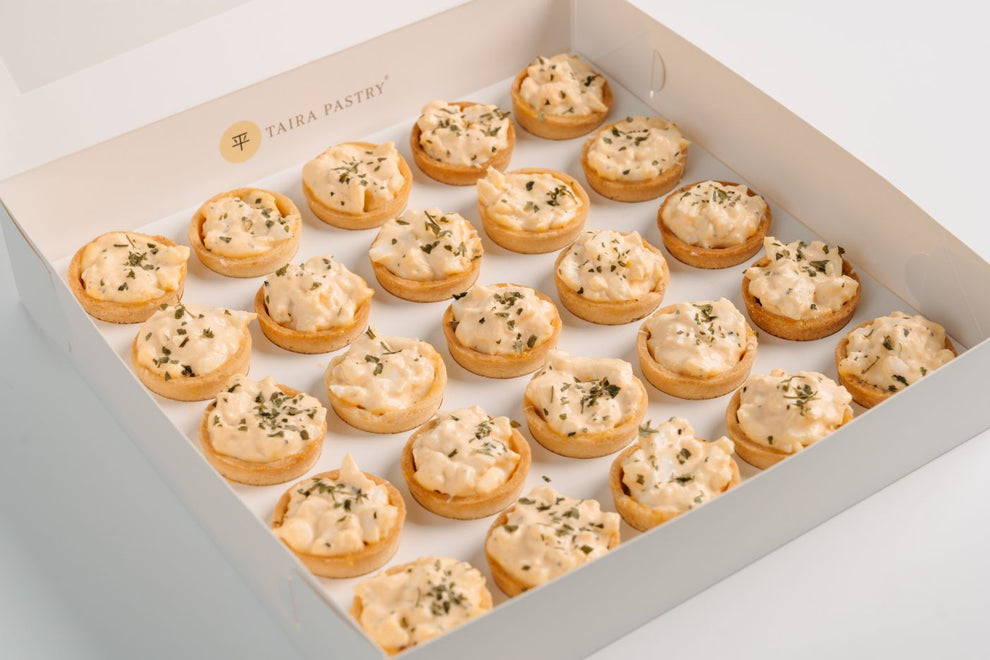 Mini Egg Mayo Tart (25pcs) – Taira Pastry