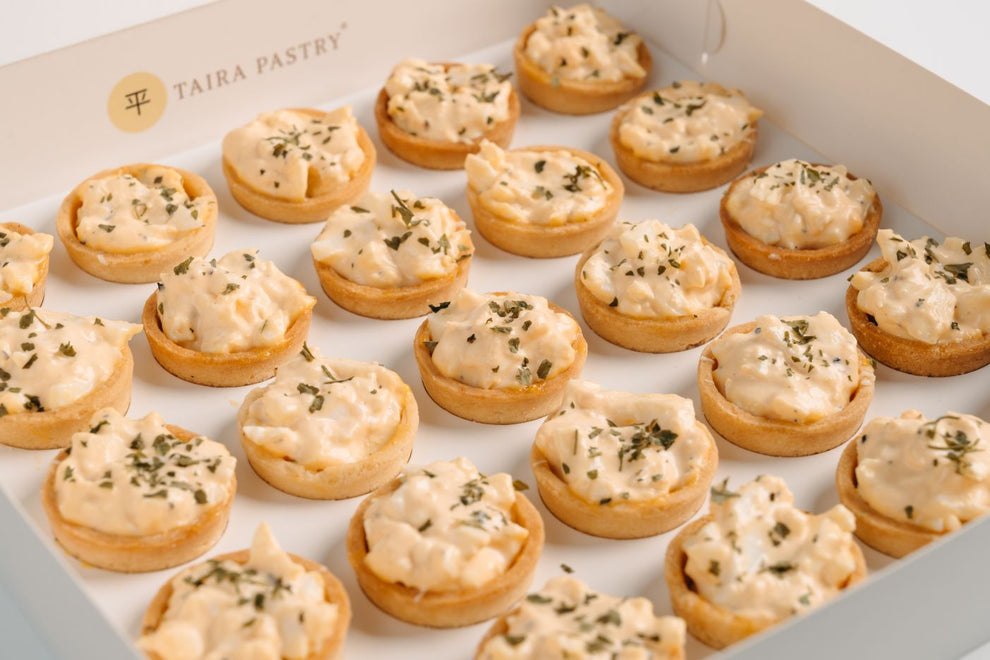 Mini Egg Mayo Tart (25pcs) – Taira Pastry