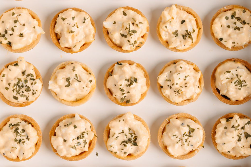Mini Egg Mayo Tart (25pcs) – Taira Pastry