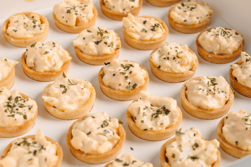 Mini Egg Mayo Tart (25pcs) – Taira Pastry