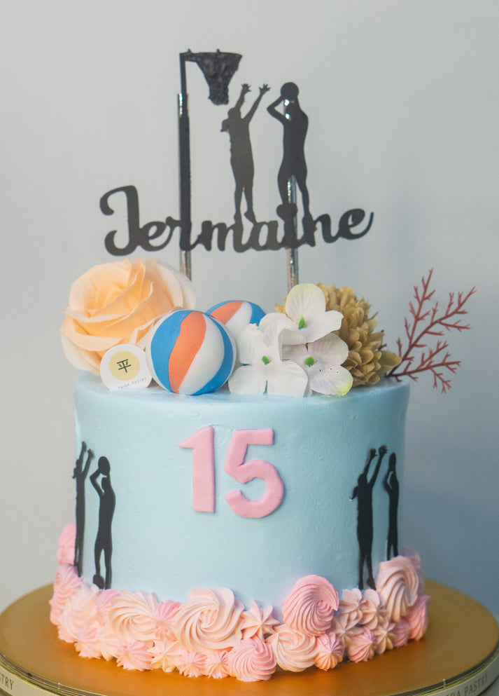Netball Cake – Taira Pastry